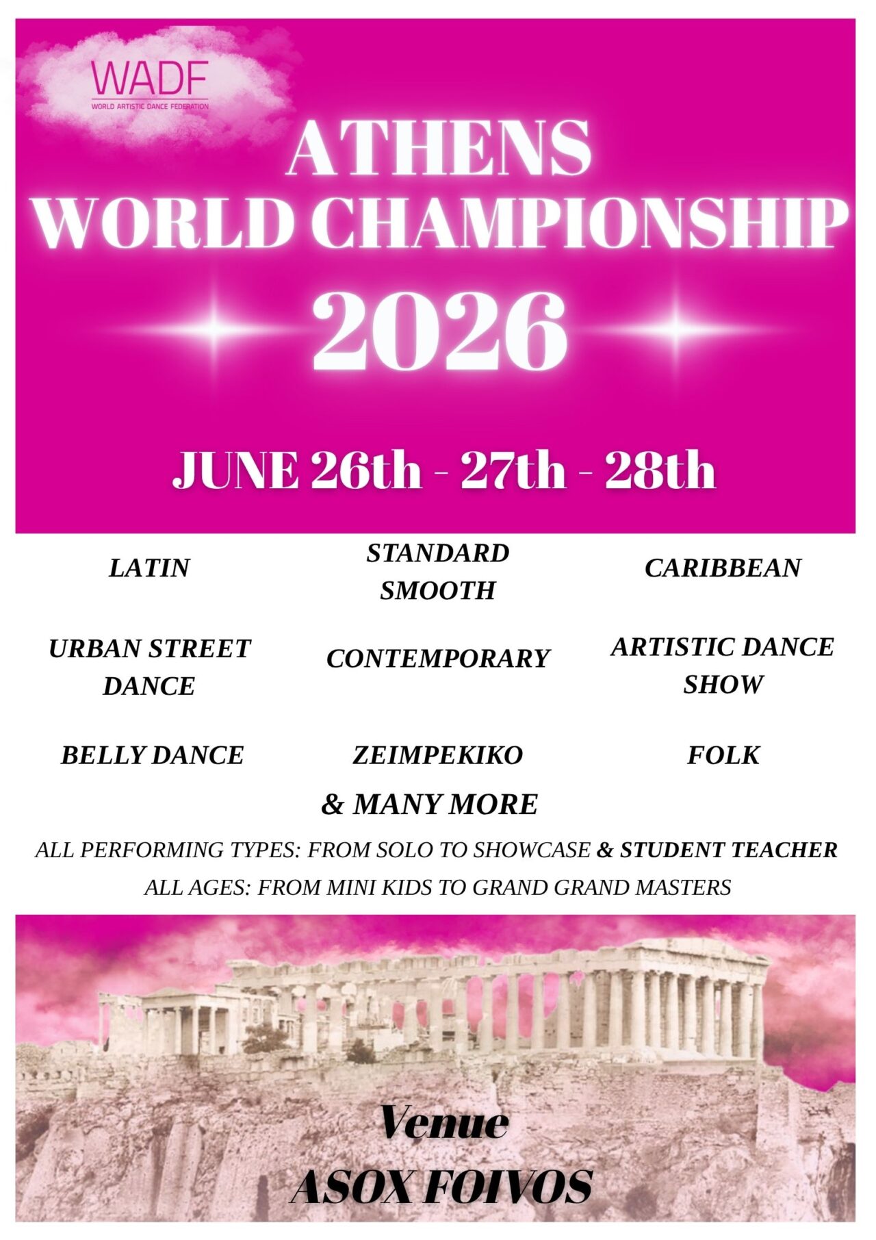 WADF – World Artistic Dance Federation